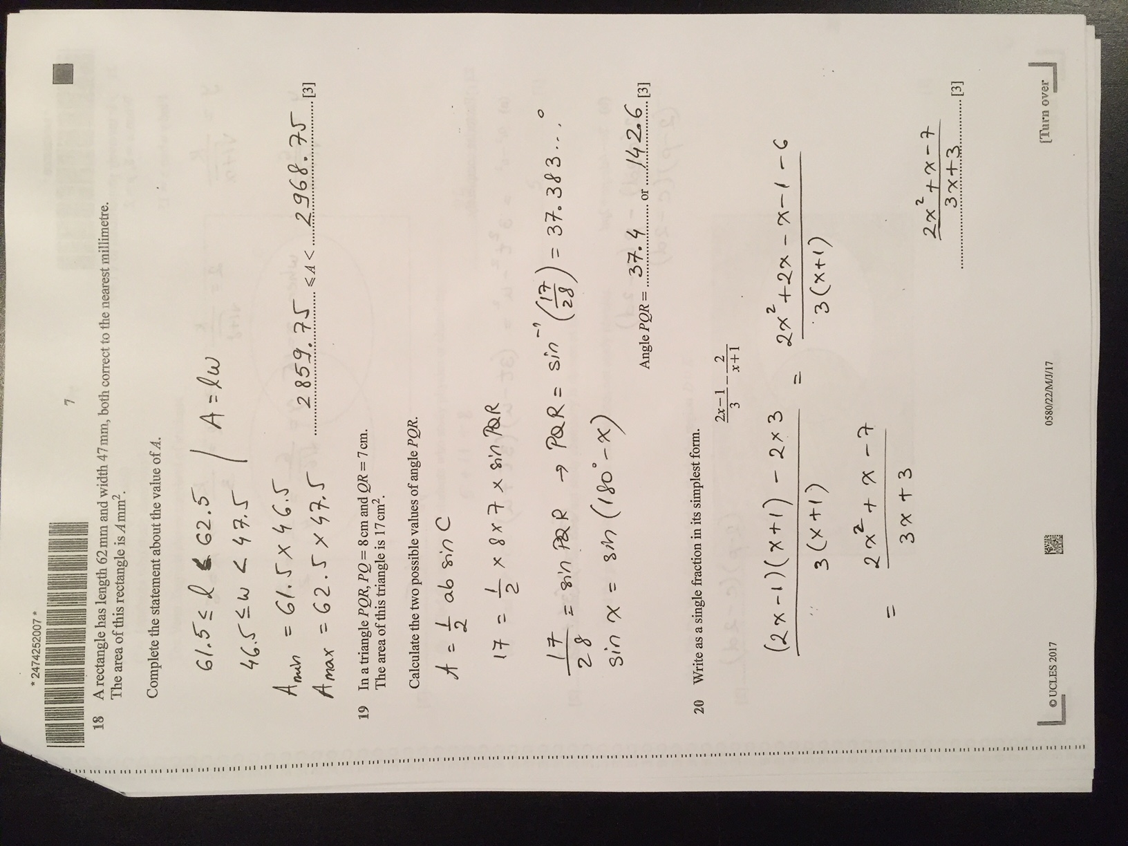 q7 – JustPastPapers.com